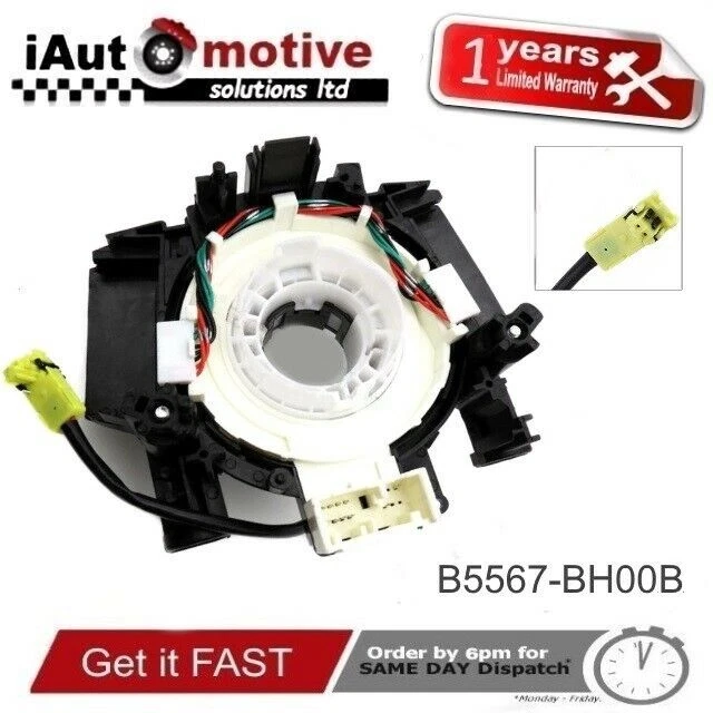 SQUIB SPIRAL CABLE Clock Spring For Nissan Note Navara Pathfinder ...