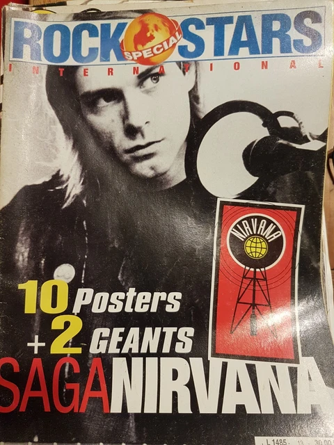 MAGAZINE ROCK STARS Saga Nirvana EUR 5,00 - PicClick FR