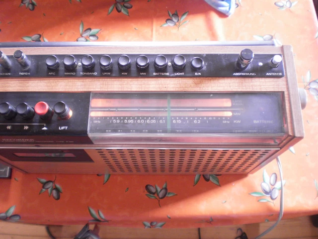 DDR RFT STERNRECORDER R160 Holzgehäuse Rema Robotron Radio ...