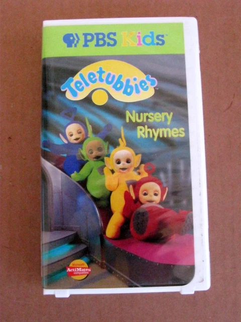 TELETUBBIES - NURSERY Rhymes (VHS Tape) PBS Kids Clam Shell Case $5.38 ...