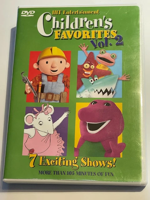 HIT ENTERTAINMENT CHILDREN'S Favorites Vol. 2 DVD -Bob The Builder ...