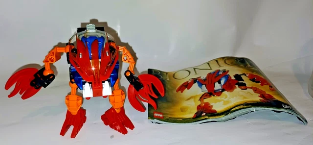 LEGO BIONICLES TAHNOK 8563. With Tub & Instructions (Bohrok 2002) £11. ...