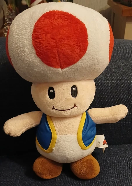 TOAD MUSHROOM SUPER Mario Bros Nintendo Soft Toy Plushies Good Stuff ...