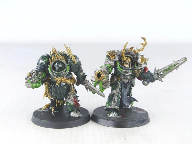 (2242) BLIGHTLORD TERMINATORS Death Guard Chaos Space Marines 40k 30k ...