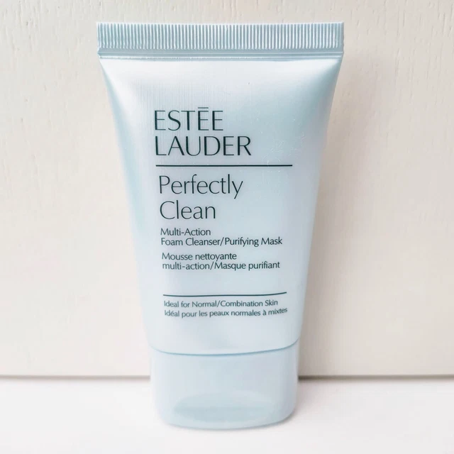 ESTEE LAUDER PERFECTLY Clean Multi-Action Foam Cleanser Purifying Mask ...