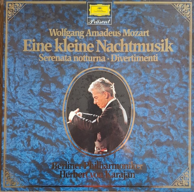 NEU WOLFGANG AMADEUS Mozart Herbert von Karajan Berliner Philharmoniker LP Vinyl EUR 299,00 ...