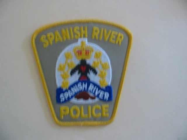 RARE PATCH OF The Spanish River First Nation Police, Ontario, Canada $4 ...