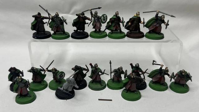 ROHAN WARRIORS LORD Of The Rings Rohan x19 Games Workshop LOTR MESBG GW ...
