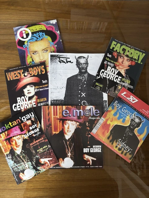BOY GEORGE CULTURE Club 7 French Magazines EUR 130,00 - PicClick FR