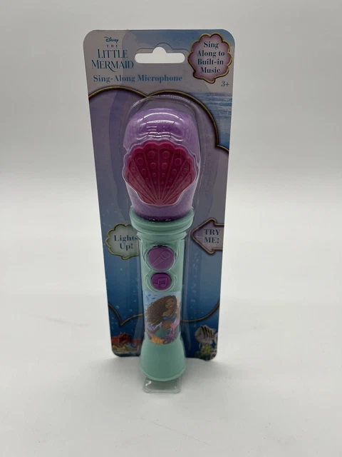DISNEY LITTLE MERMAID Live Action Movie Sing-Along Boombox NEW 2023 $84 ...