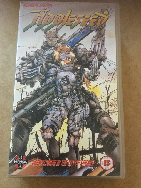 APPLESEED MANGA ANIME VHS VIDEO Masamune Shirow URBAN COMBAT IN 1994 ...
