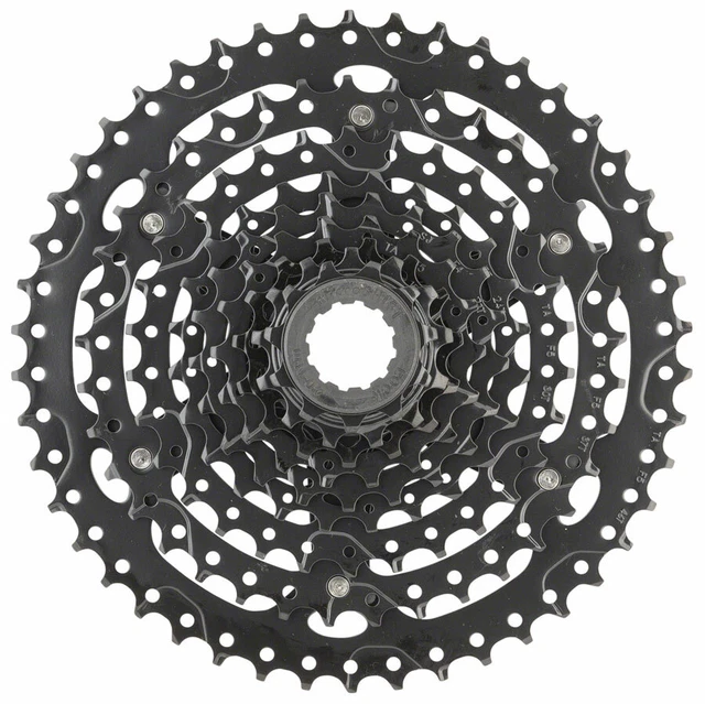 MICROSHIFT ADVENT 9-SPEED Cassette 11-46 Black Hardened Steel Wide ...