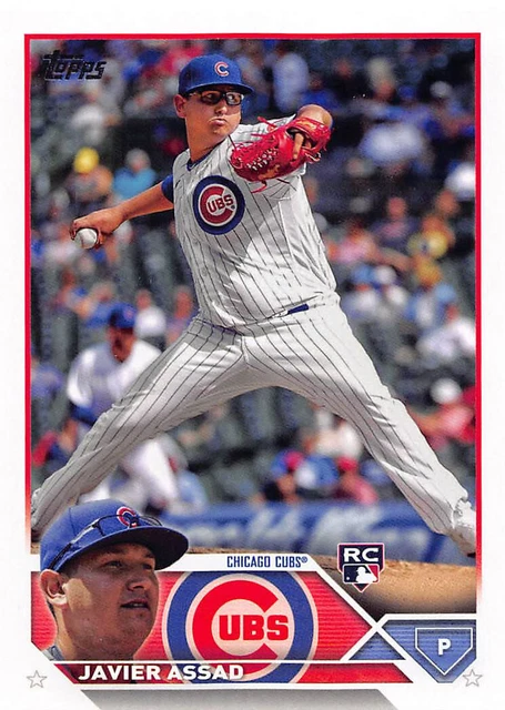 JAVIER ASSAD 2023 Topps Baseball card Series Two Base #444 Chicago Cubs ...