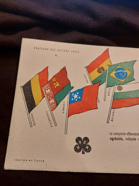 PREFAGYL BLOTTER UNITED NATIONS Flag £17.78 - PicClick UK