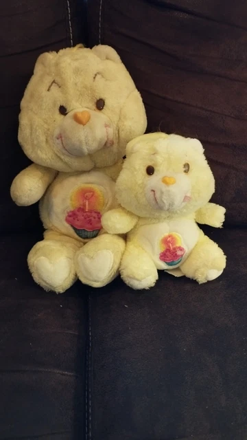 LOT 2 PELUCHES Bisounours 30cm et 15cm Grosgateau Vintage Kenner Care Bears EUR 29,00 - PicClick FR