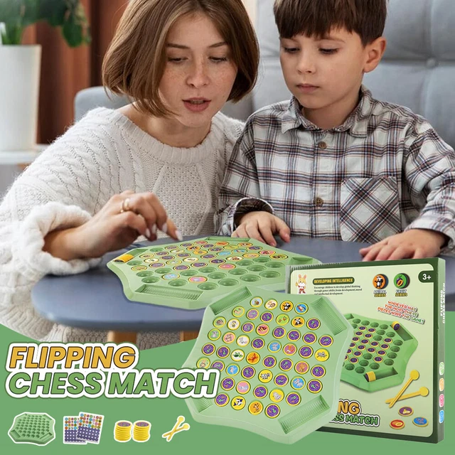 FRUIT ANIMAL FLIP Chess Memory Chess Game Kids Interactive Educational ...
