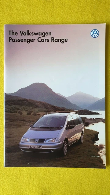 VOLKSWAGEN POLO GOLF Passat Vento Sharan brochure catalogue June 1996 ...