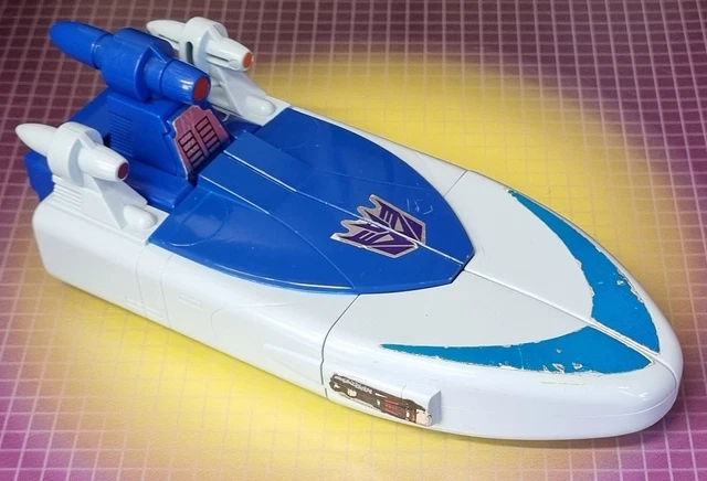 VINTAGE HASBRO TRANSFORMERS G1 Decepticon Sweeps Jet Scourge Complete w ...