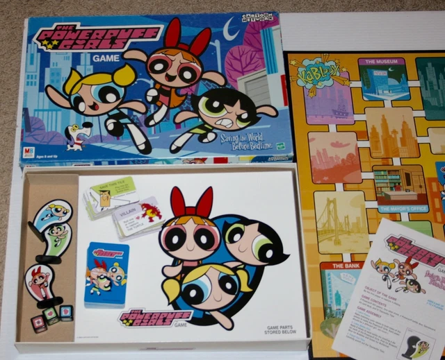 POWERPUFF GIRLS~SAVING THE World Before Bedtime Board Game~2000 MB~100% ...