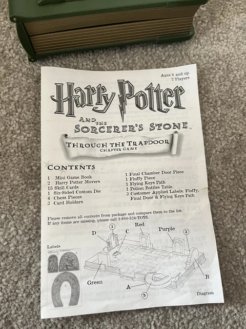 Harry Potter And The Sorcerers Stone Through The Trapdoor Chapter Game