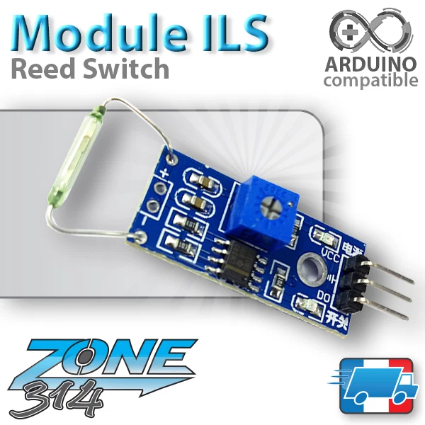 MODULE ILS - Interrupteur lame souple 3.3V- 5V (Arduino reed switch) EUR 3,05 - PicClick FR