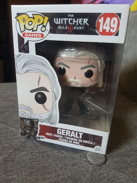FUNKO POP GAMES The Witcher 3 Wild Hunt 149 Geralt Vinyl Figure ...