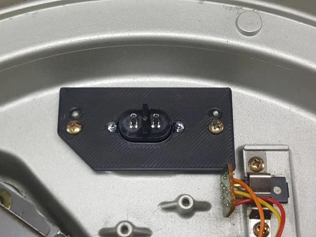 TECHNICS SL 1200 MK2 MK3 MK3D M3D MK5 MK6 External IEC Power Connector ...