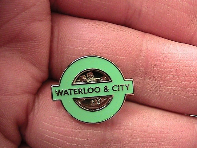 WATERLOO CITY LINE London Underground Railway Station Pin Badge Tfl ...
