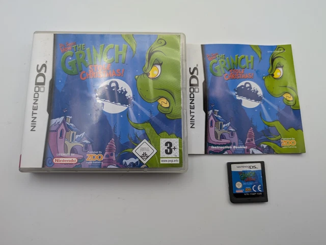 DR SEUSS: HOW The Grinch Stole Christmas! - Nintendo DS - 2DS 3DS DSi £ ...