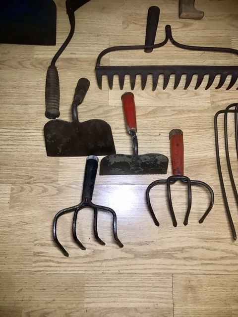 VINTAGE BARN FARM Pitch Fork Pitchfork Tool Farming Rake Antique ...