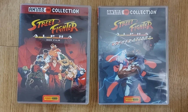 STREET FIGHTER ALPHA der Film und Street Fighter Alpha Generations DVD ...