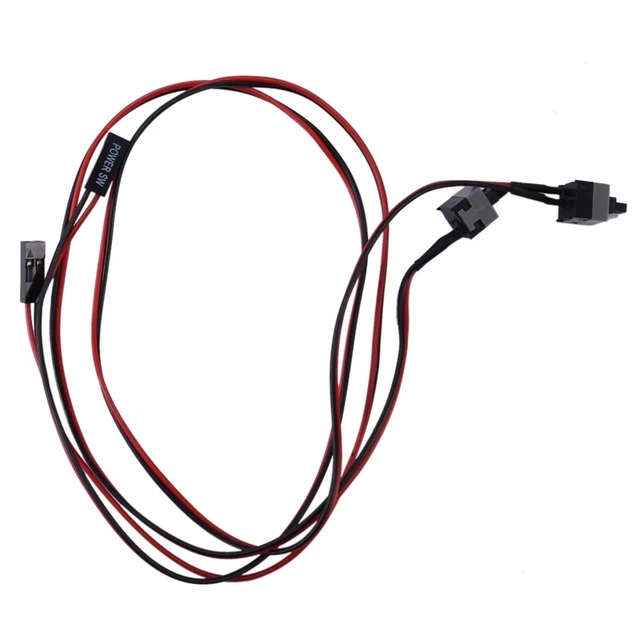 3X(PAQUET DE 2 CâBles D'Alimentation SW PC une 2 Broches Allumé ...