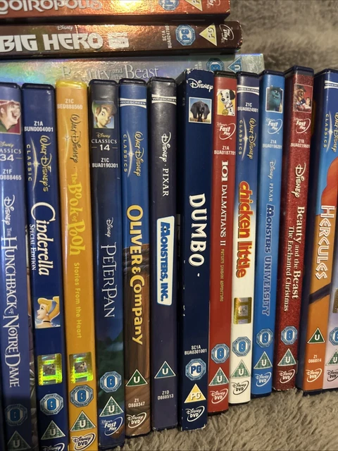 LARGE DISNEY DVD Bundle. Children's Family, Kids, Job Lot Disney. 37 Films £30.88 - PicClick UK