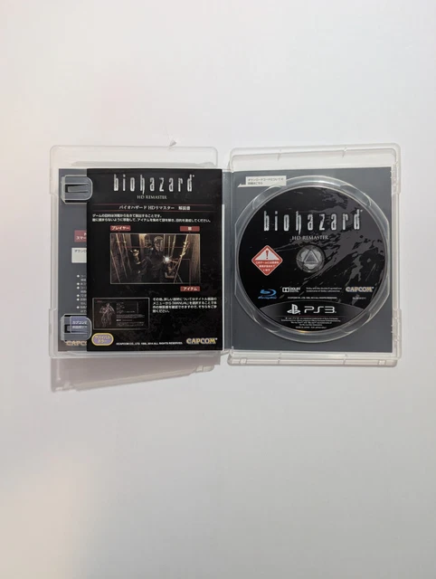 BIOHAZARD RESIDENT EVIL HD Remaster PS3 Capcom Japanese Version PS3 $25 ...
