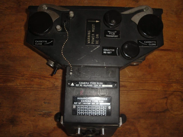RAF AVRO VULCAN Bomber Radar Operators Camera Type R88. Ref: 14A/4260 ...