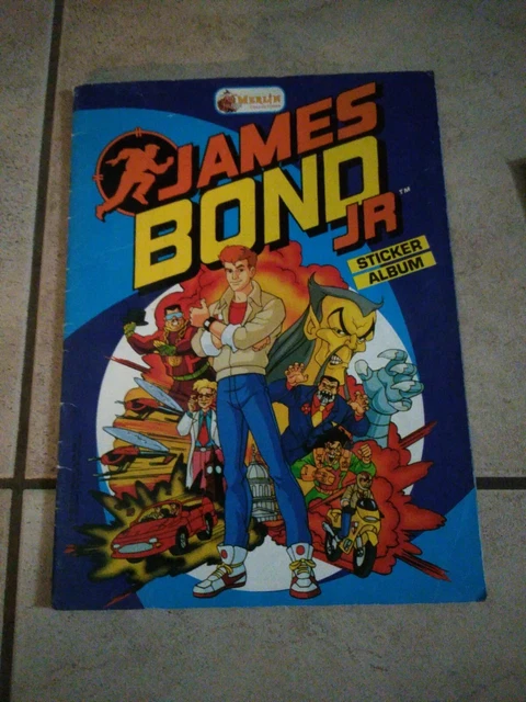 ALBUM FIGURINE MERLIN - James Bond Jr - 1993 EUR 36,60 - PicClick IT