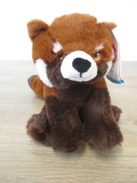 RED PANDA PLUSH Toy - 100% Recycled Eco Soft Teddy - Keel Keeleco ...