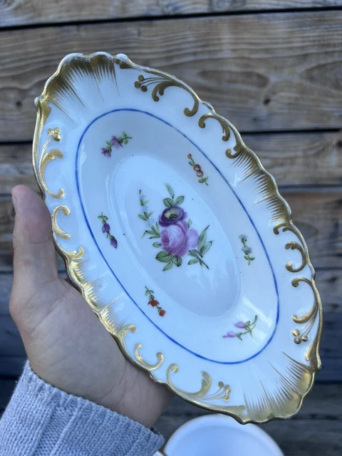 RAVIER ANCIEN A la Reine Sevres Manufacture Royale Porcelaine Louis XVI ...