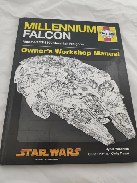 HAYNES MILLENNIUM FALCON Modified YT-1300 Book Star Wars owners ...