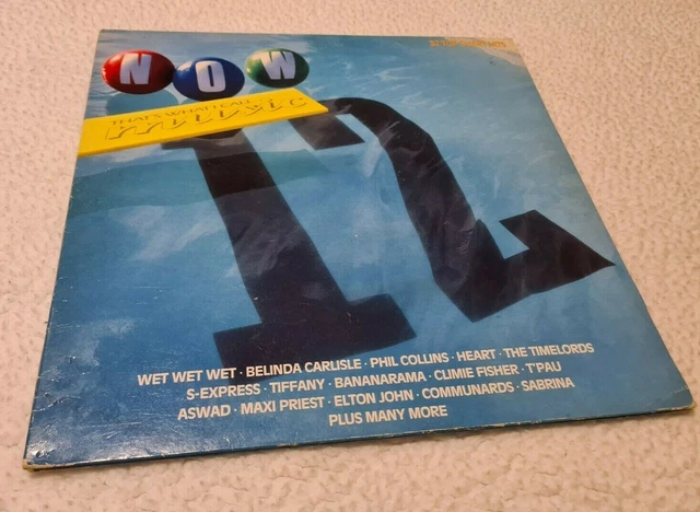 VARIOUS NOW THAT'S WHAT I CALL MUSIC 12 Vinyl Double LP £9.99 - PicClick UK