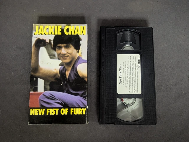 JACKIE CHAN NEW Fist of Fury (1976) VHS 1995 Martial Arts Simitar $9.99 ...