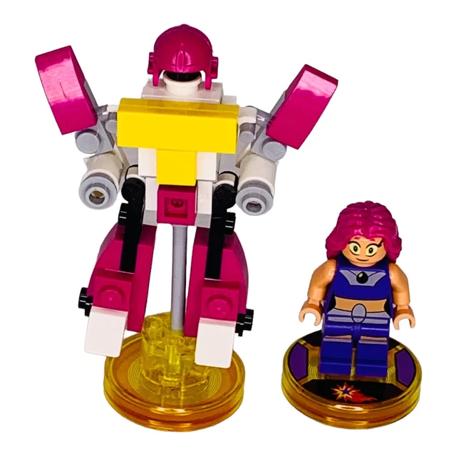 LEGO DIMENSIONS TEEN Titans Go! Starfire Fun Pack 71287 Titan Robot Pre ...