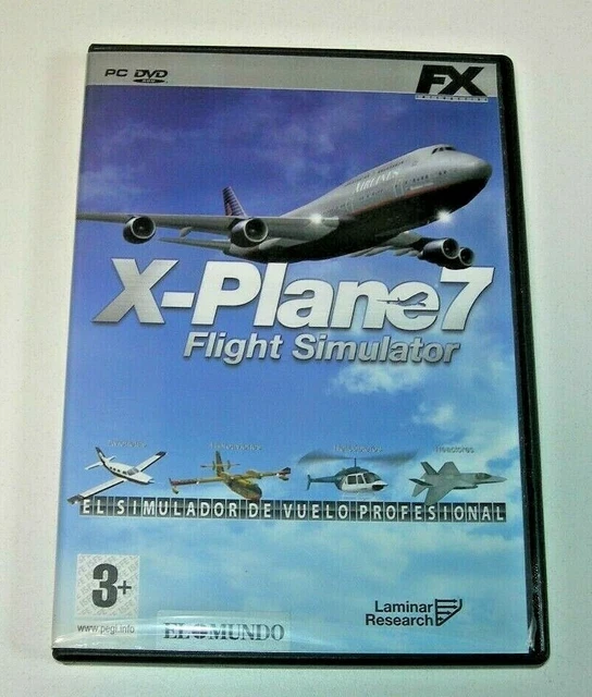 X-PLANE 7 FLIGHT Simulator PC edición española muy buen estado EUR 4,90 ...
