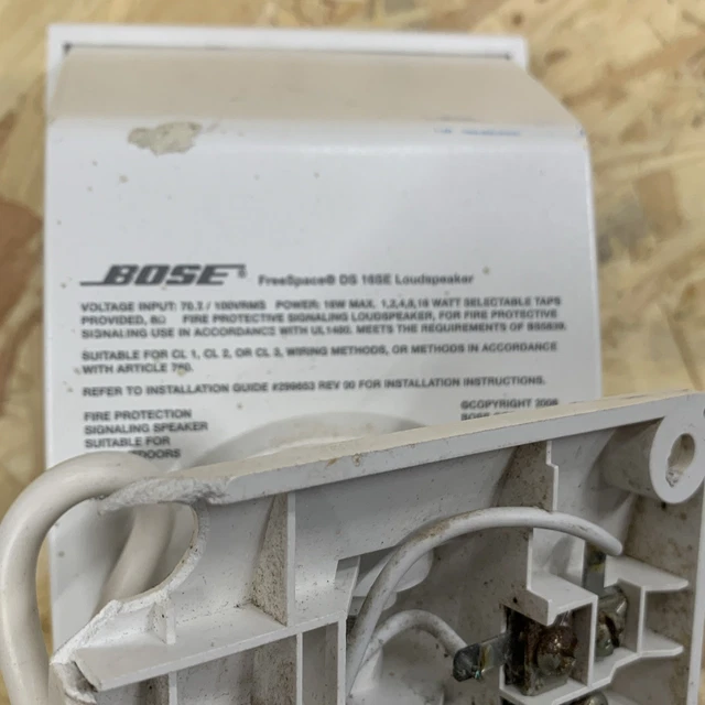 BOSE FREESPACE DS 16S Loudspeaker In White £37.10 - PicClick UK