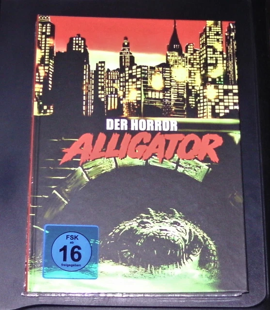 DER HORROR ALLIGATOR Uncut Limited Numbered Mediabook blu ray +DVD New ...