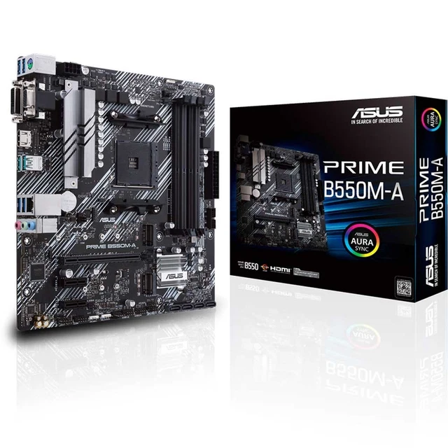 ASUS PRIME B550M-A AMD B550 AM4 Compatible Motherboard PRIME B550M-A ...