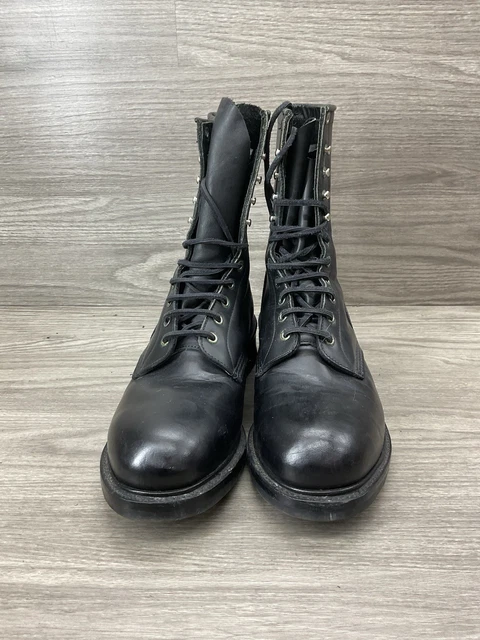 RED WING 699 Mens Black Leather Logger Boots Size 11 D USA Made £151.94 ...