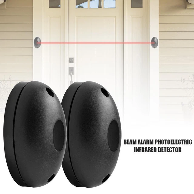 ANTI-RFI SINGLE SAFETY Beam Sensor Infrared Photocell Gate Door Barrier ...