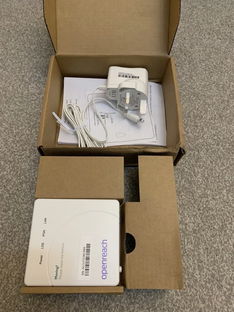 NOKIA-ONT G-010G-T OPENREACH Optical Fibre GPON Terminal BNIB X1 £14.49 ...
