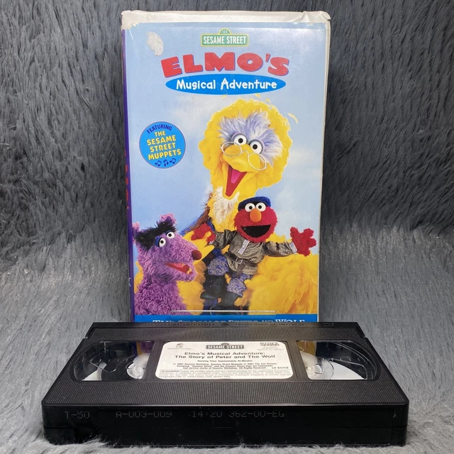 SESAME STREET ELMO'S Musical Adventure Peter and the Wolf VHS 2001 ...